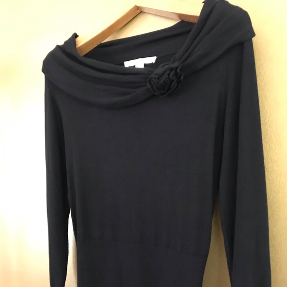 Boston Proper | Sweaters | Nwot Boston Proper Flower Ribber Sweater ...